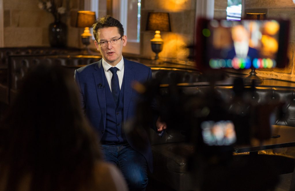 Jon interviewing - Jon Dee